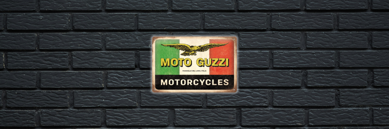 Moto Guzzi Metallschilder – Italienischer Bikerkult entdecken ...